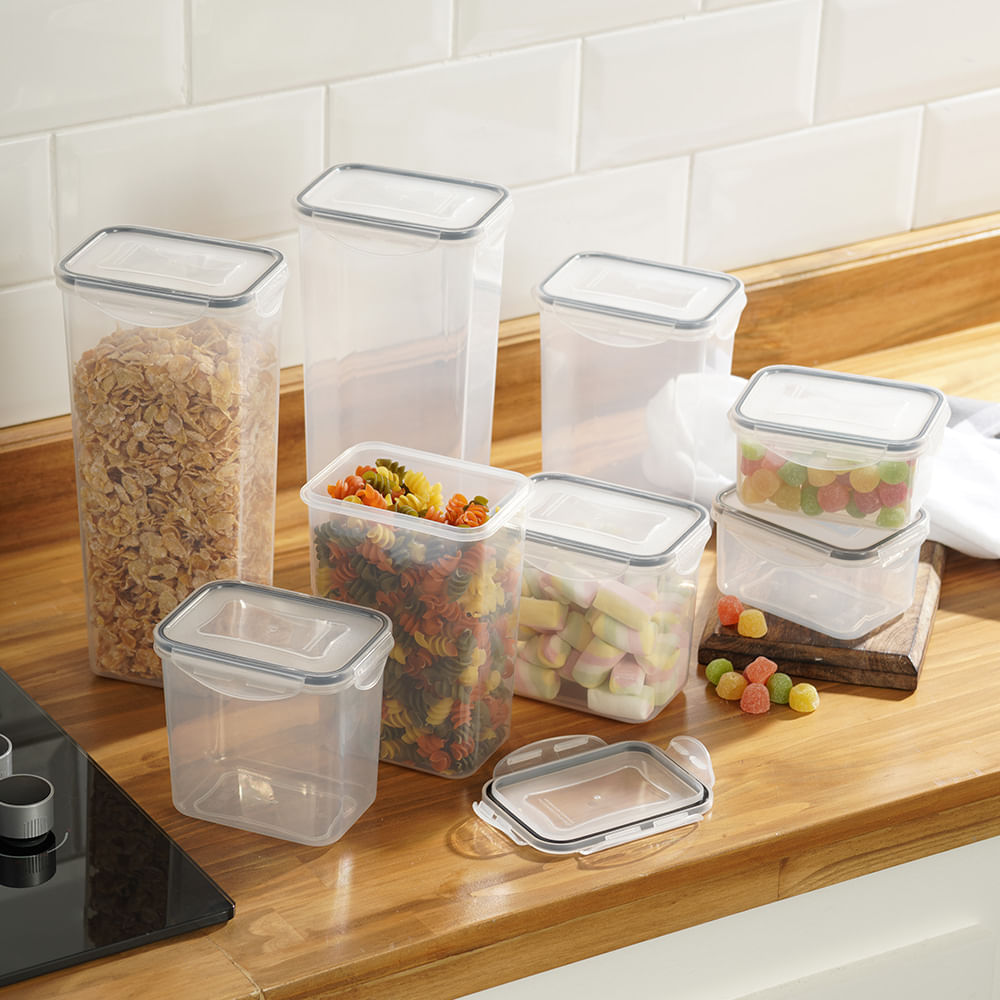 SET X8 RECIPIENTES PLASTICOS - Bazar - Tienda Hogar Universal