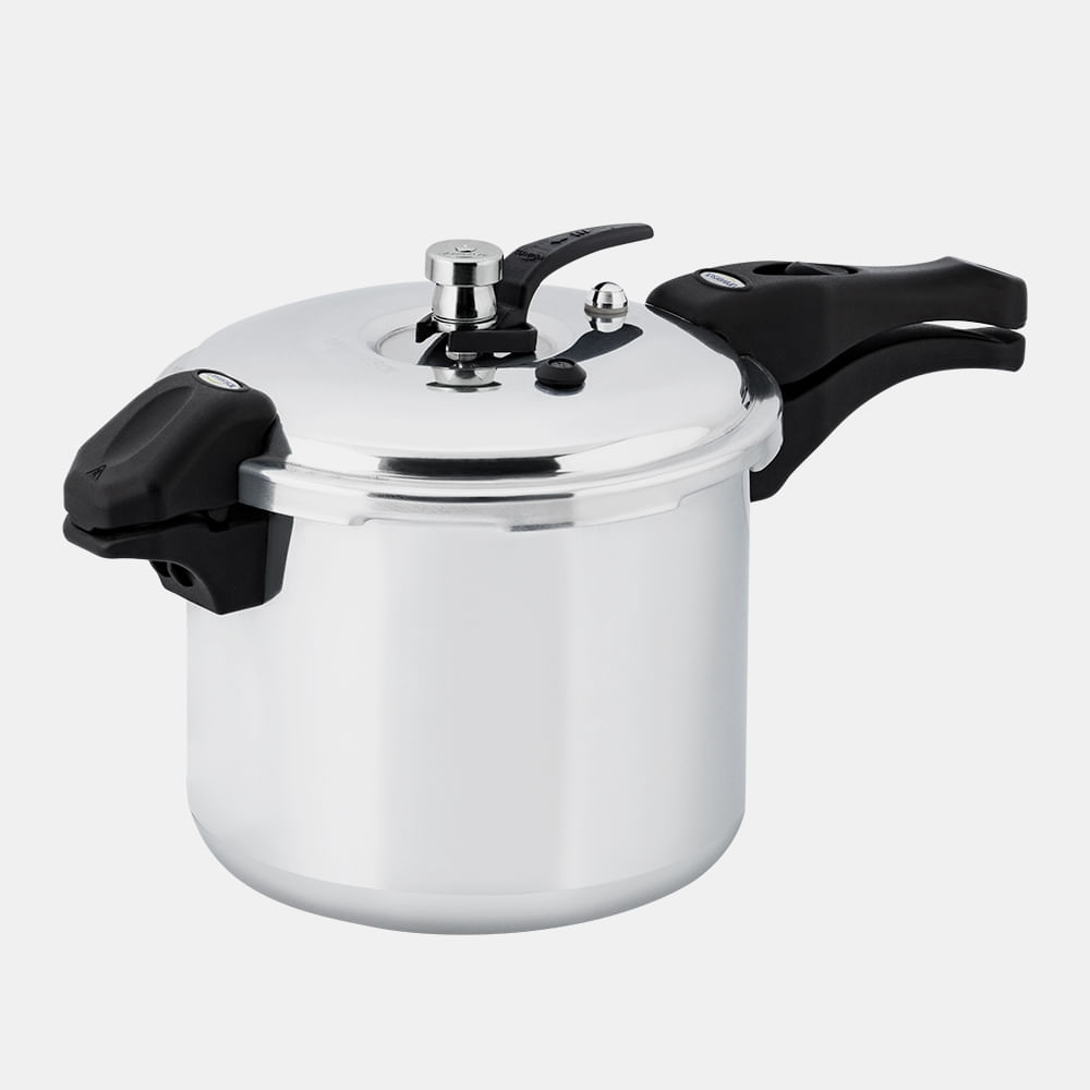 Olla a Presión Ultra Max en aluminio con cierre externo - Bazar ...